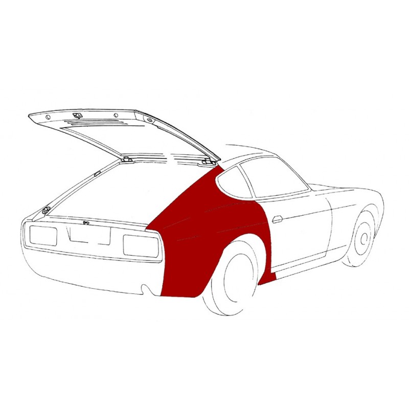 Complete right rear quarter panel (240Z)
