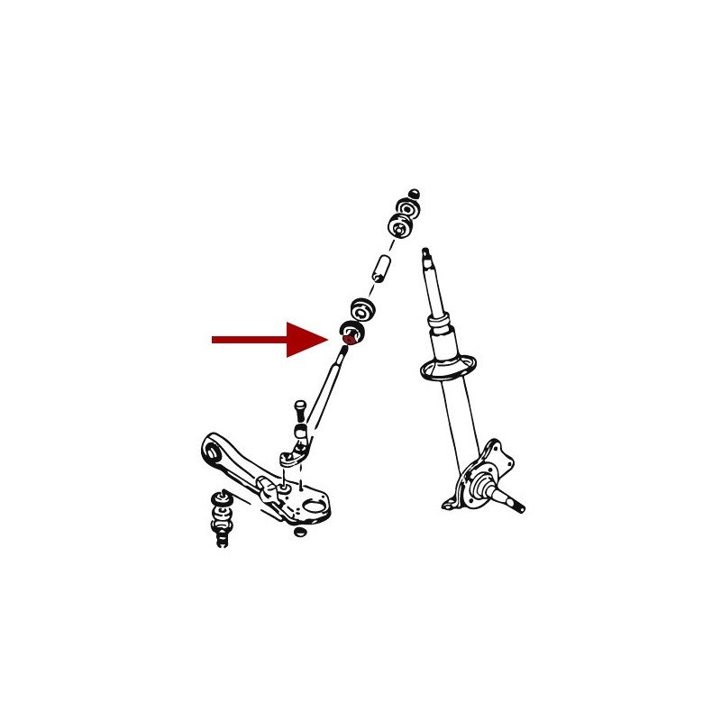 OEM Tension compression strut rod washer (240Z 260Z 280Z 280ZX)