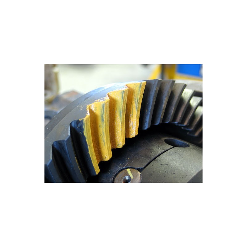 Yellow gear marking compound