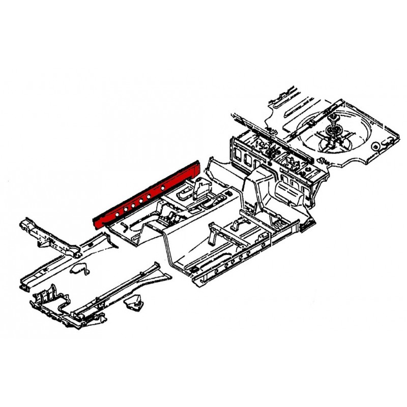 RIGHT INNER ROCKER PANEL (240Z)