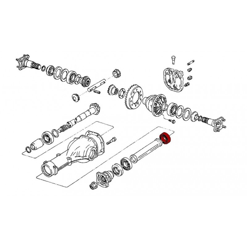 OEM Differential front pinion gear bearing R200 (260Z 280Z)